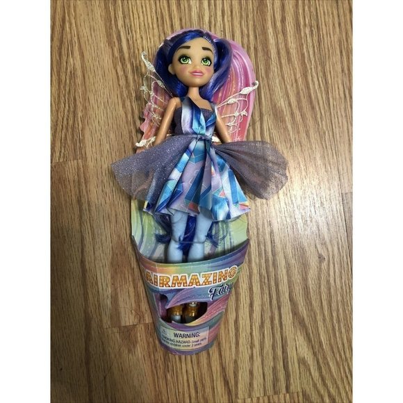 Xtreme Play | Toys | Hairmazing Doll Fairy 2 Blue Long Hair Green Eyes ...